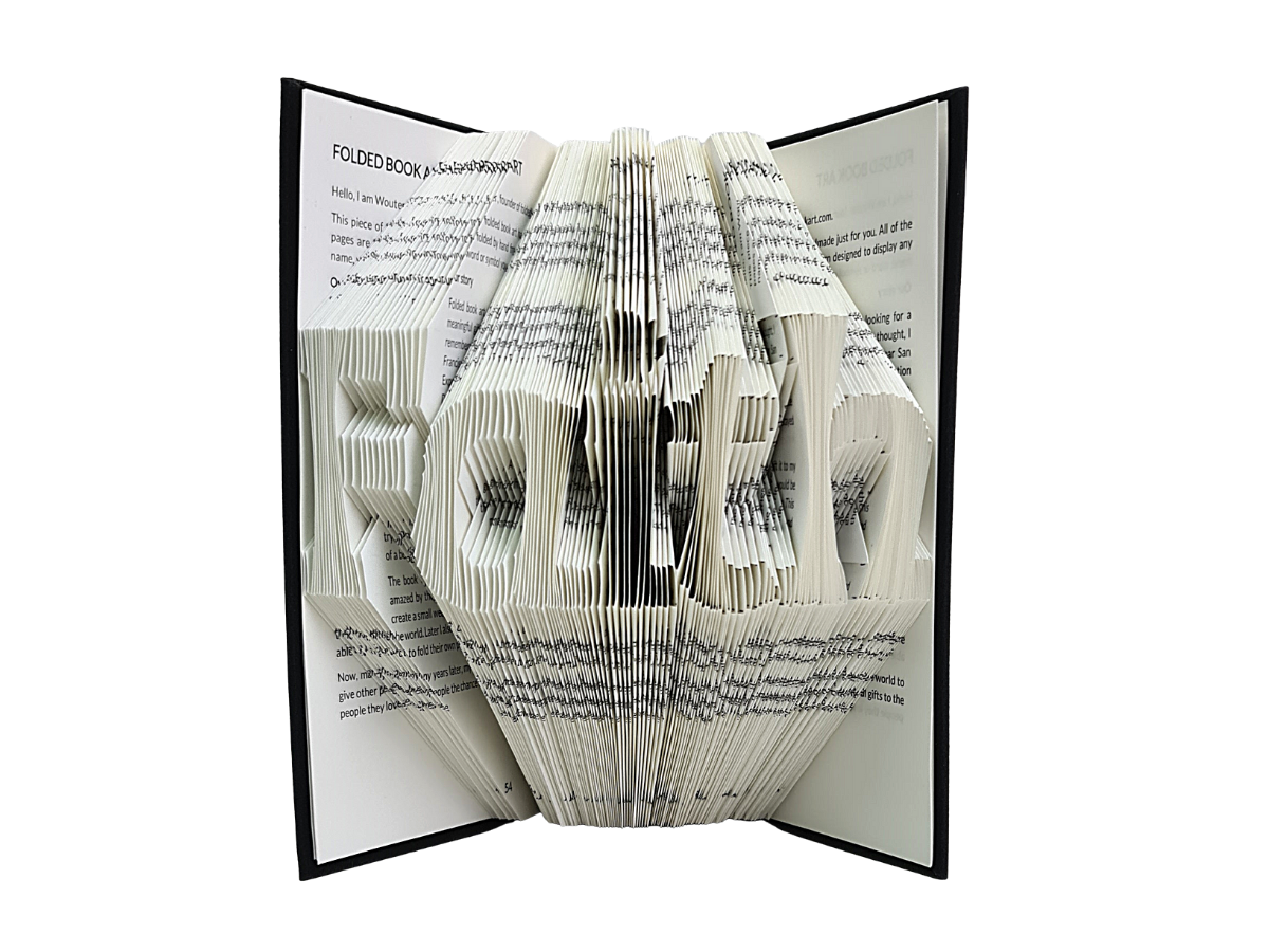 Faith - Book folding pattern - Folded Book Art – FoldedBookArt
