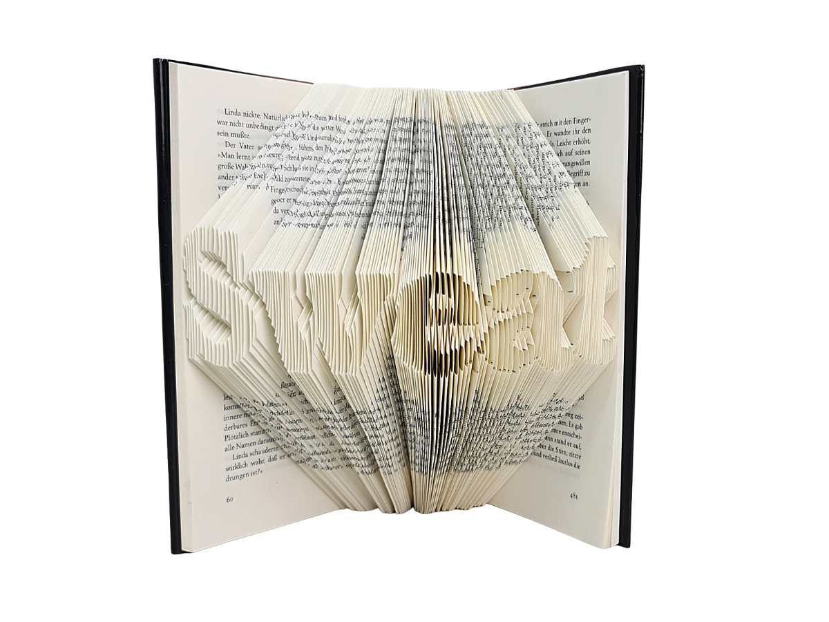 Sweat - Book folding pattern - Folded Book Art – FoldedBookArt