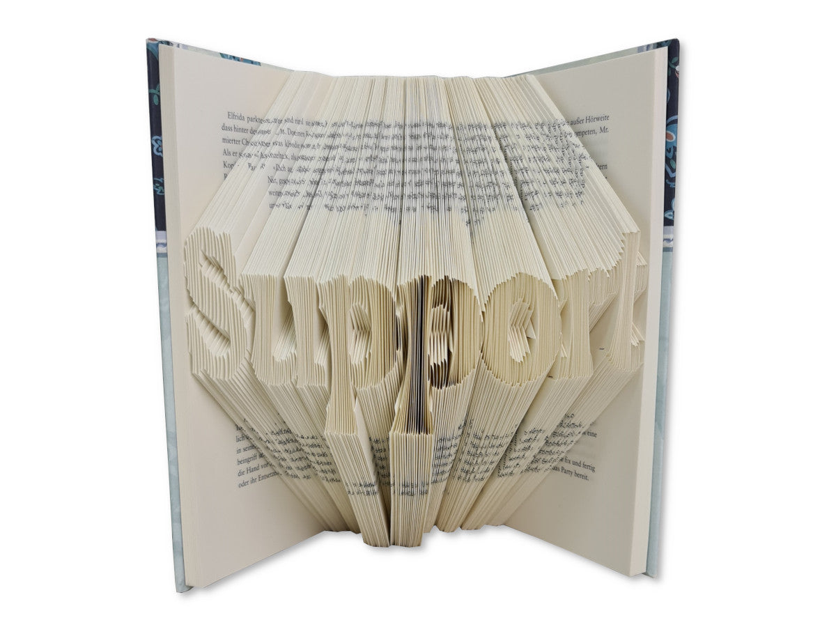Support - Book folding pattern - Folded Book Art – FoldedBookArt