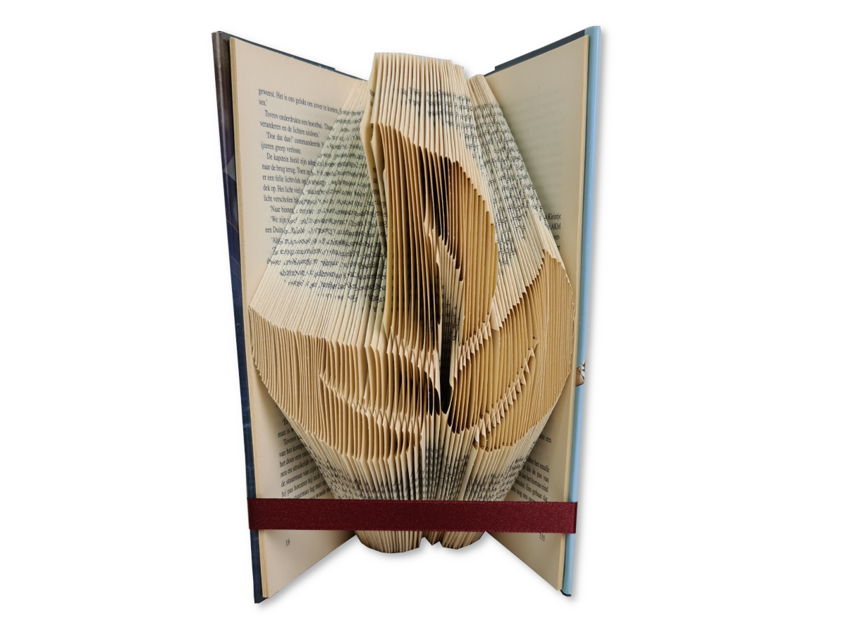 Leaf - Book folding pattern - Folded Book Art – FoldedBookArt