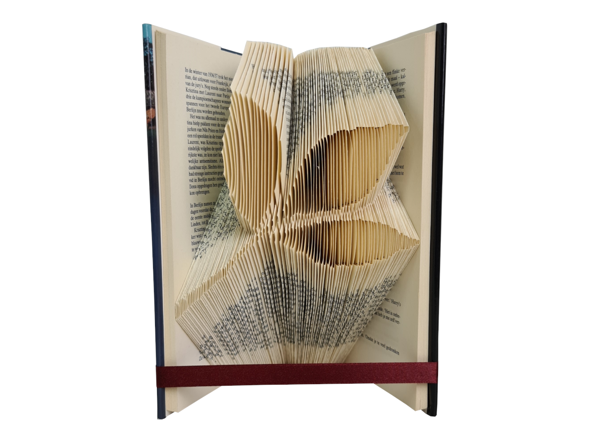 Leaf - Book folding pattern - Folded Book Art – FoldedBookArt