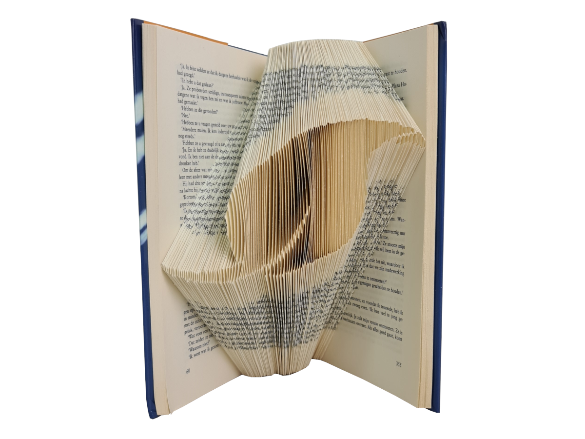 Leaf - Book folding pattern - Folded Book Art – FoldedBookArt