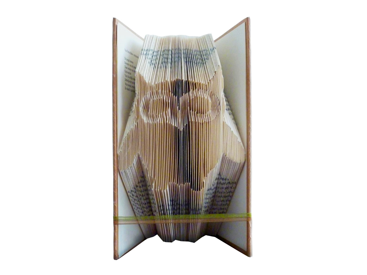 Owl - Book folding pattern - Folded Book Art – FoldedBookArt